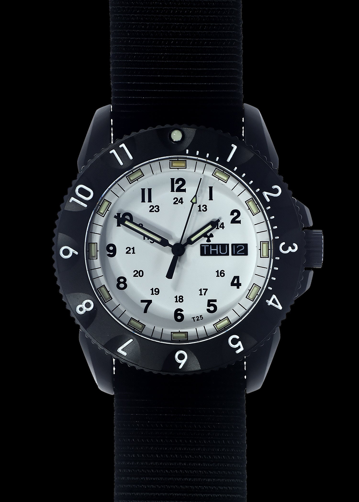 MWC P656 2025 Model PVD Tactical Series Watch with Day/Date, GTLS Trit