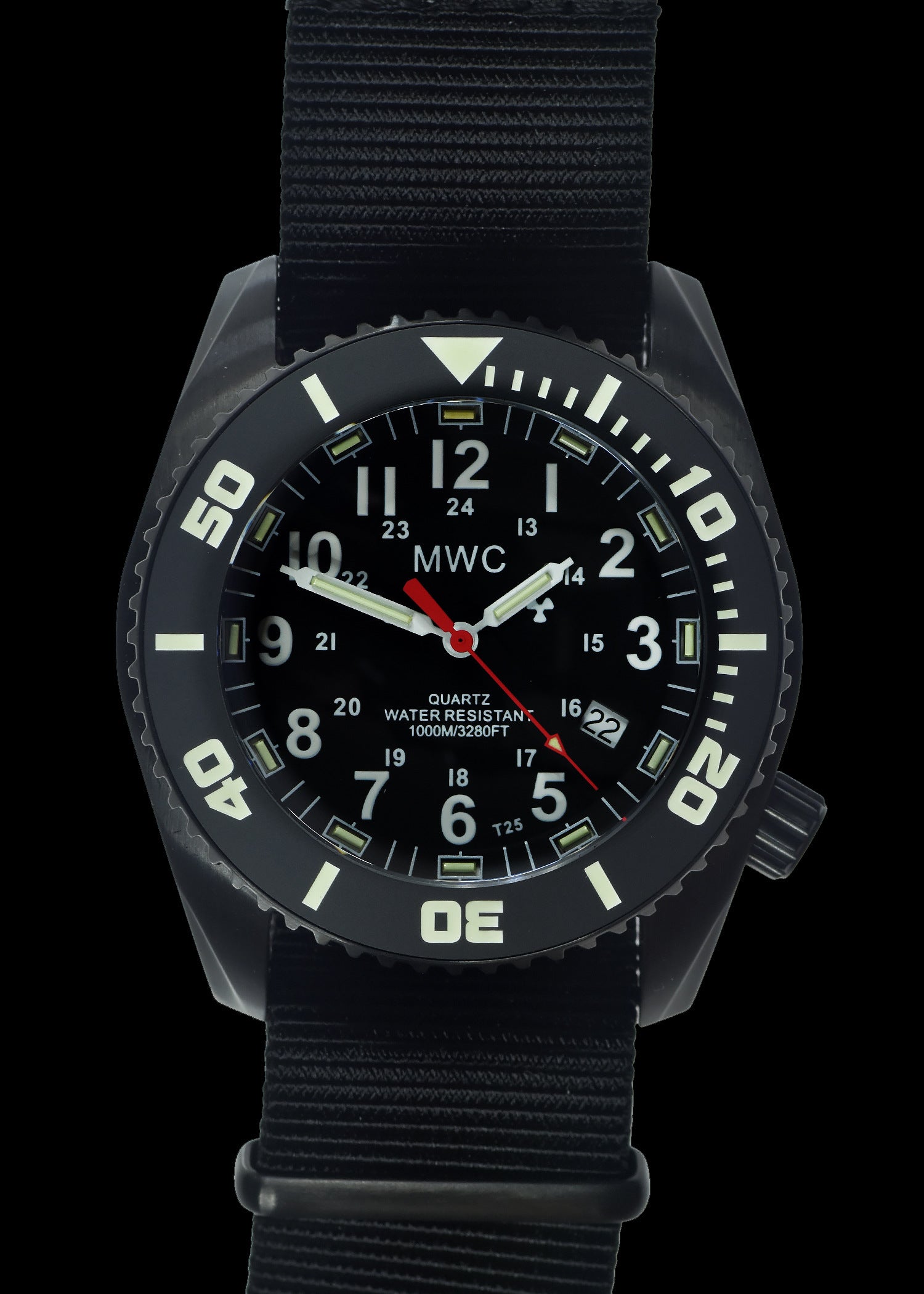 MWC "Depthmaster" 100atm / 3,280ft / 1000m Water Resistant Military Di