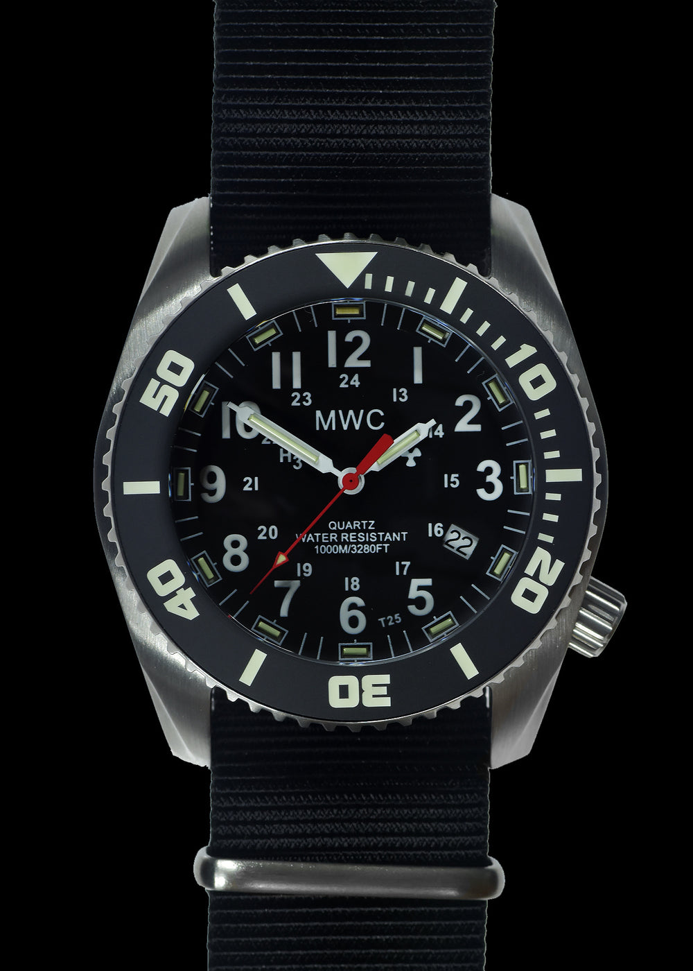 MWC "Depthmaster" 100atm / 3,280ft / 1000m Water Resistant Military Di