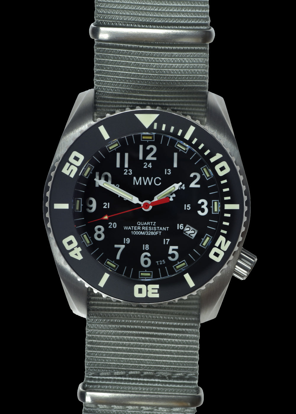 MWC "Depthmaster" 100atm / 3,280ft / 1000m Water Resistant Military Di